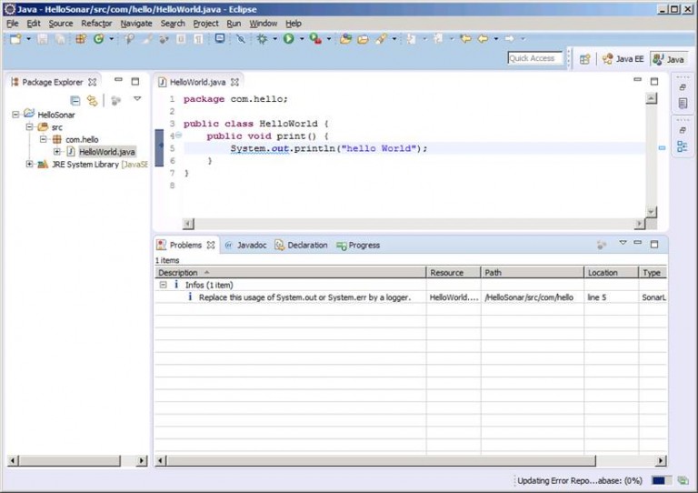 SonarLint for Eclipse - Do Proactive Code Quality Check - Analytics Yogi