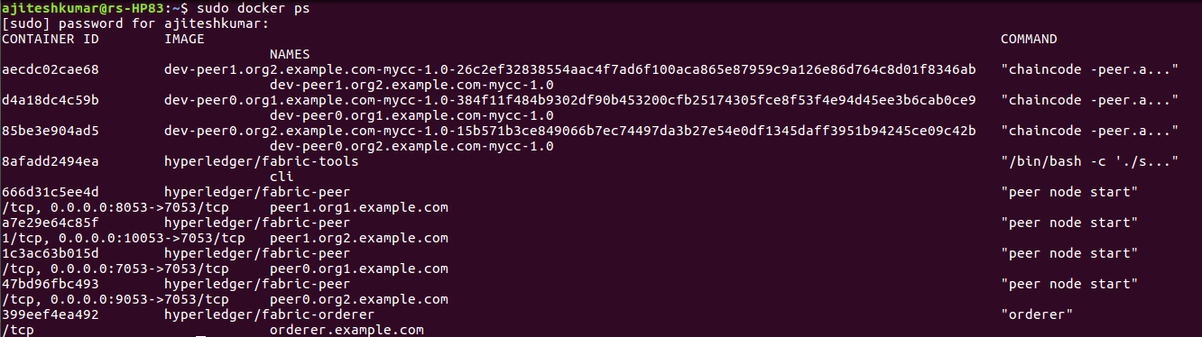 Hyperledger Fabric Hello World With Blockchain Network Analytics Yogi