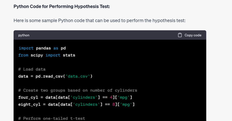 ChatGPT for Data Science Projects - Examples - Analytics Yogi