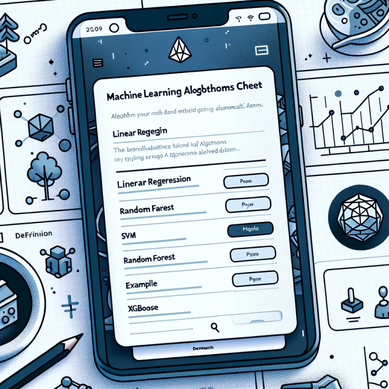 Tool Machine Learning Algorithm Cheat Sheet Analytics Yogi